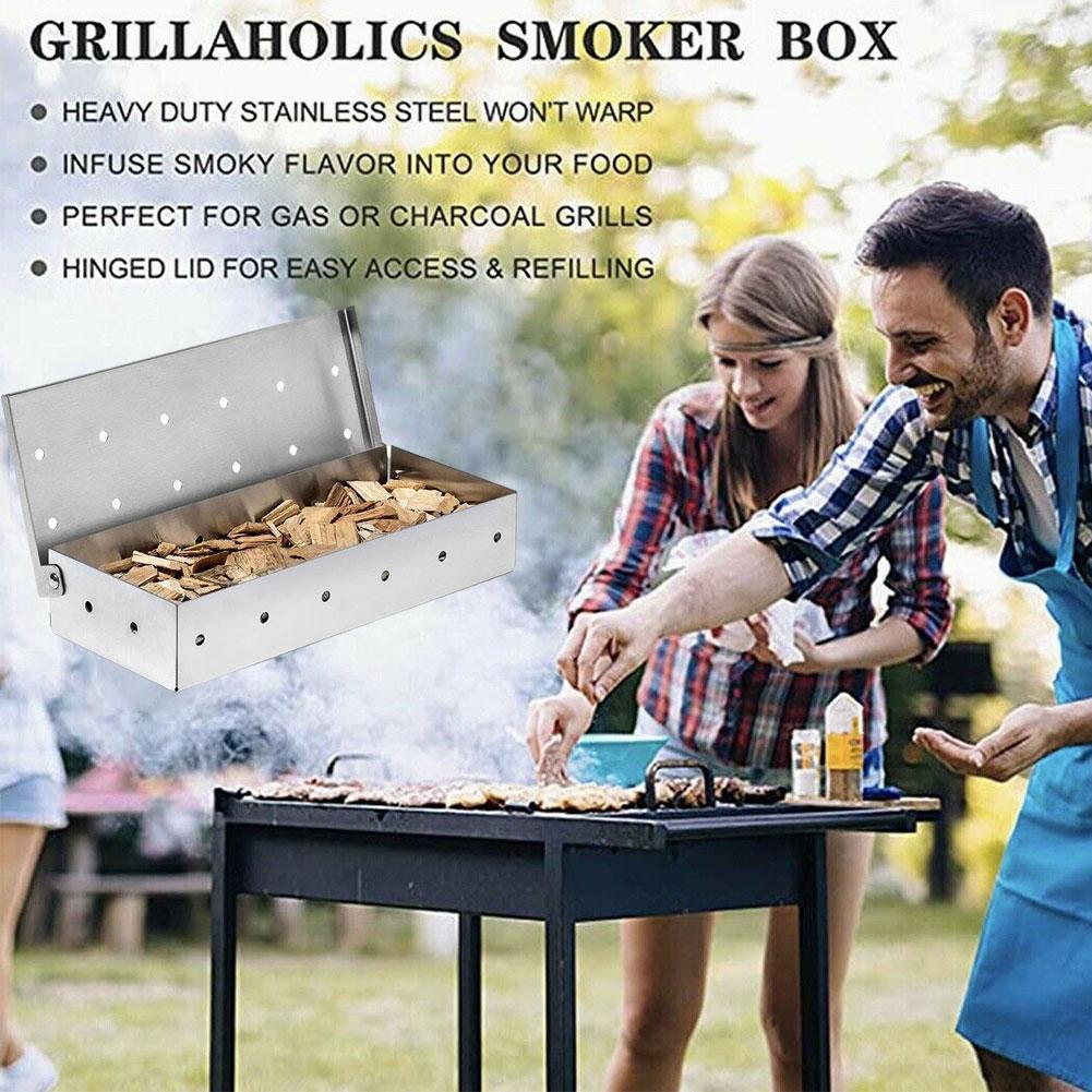 Outdoor Opvouwbare Bbq Houtskool Bacon Box Kan Wor... – Vicedeal