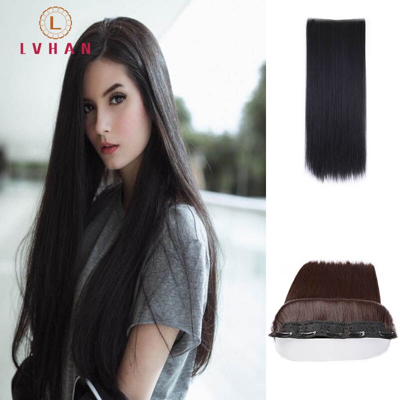 LVHAN Female long straight hair invisible seamless... – Grandado