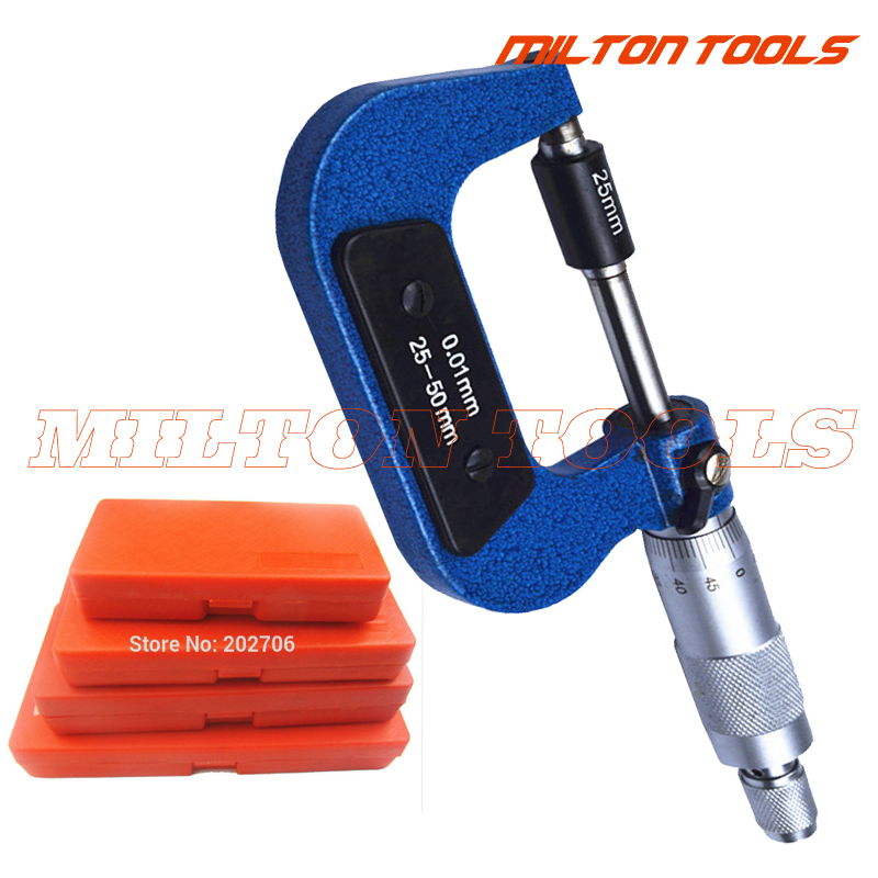 25-50mm Outside Micrometer 0.01mm Micrometer Measu... – Grandado