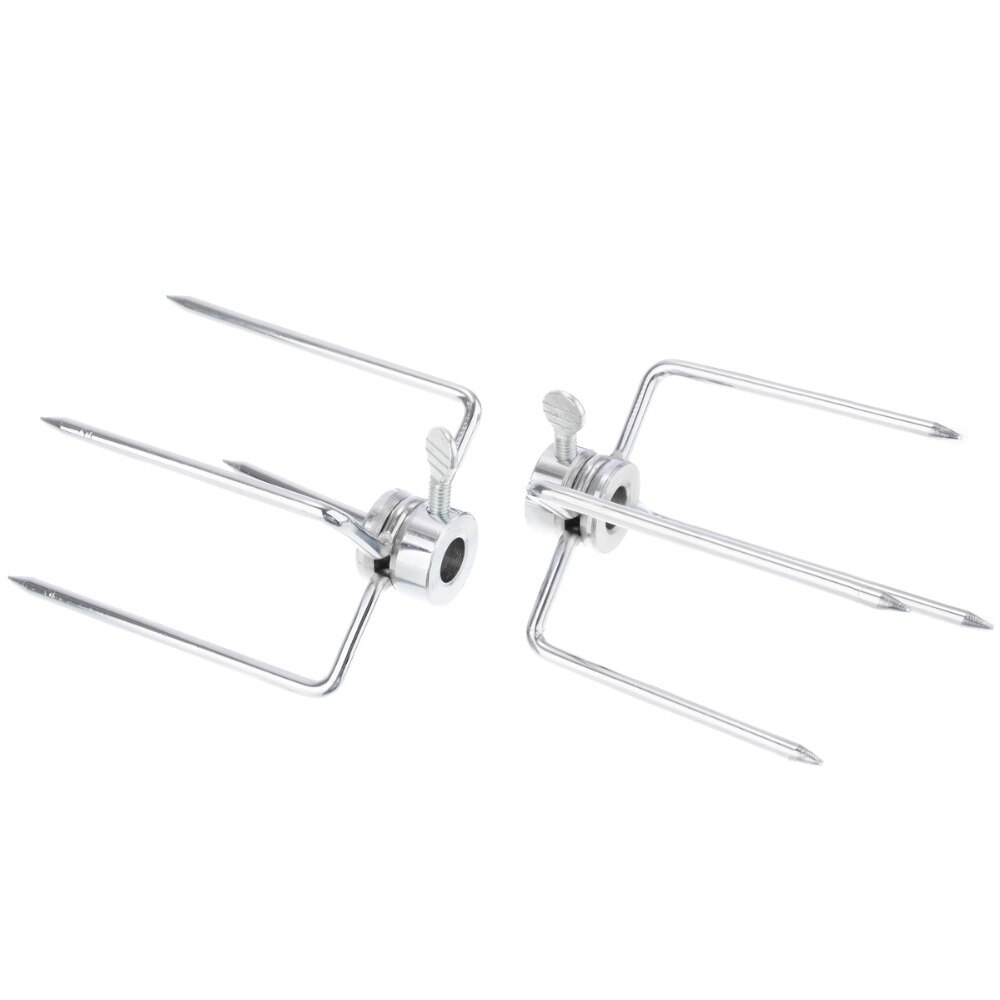 Mayitr 2pcs BBQ Stainless Steel Spit Forks Charcoa... – Vicedeal