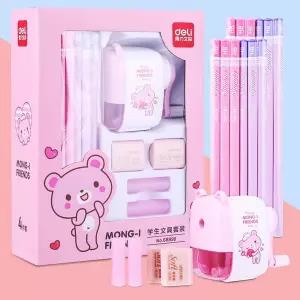 [4Y4A] Pencil Sharpener Set Stationery Set Childre... – Grandado