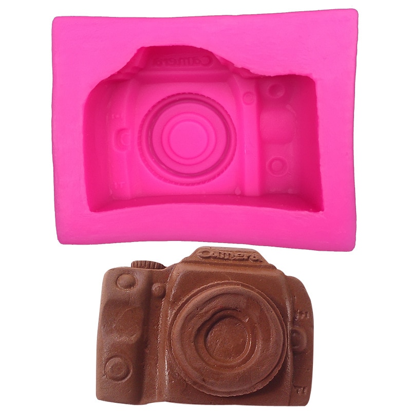 Camera Fondant Cake Fondant Molds Silicone Cake Mo... – Grandado