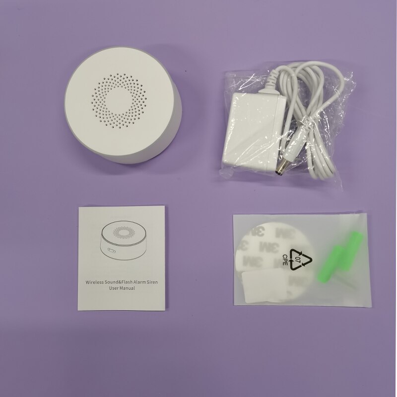 Tuya ZigBee Wireless Audible And Visible Alarm Sou... – Vicedeal