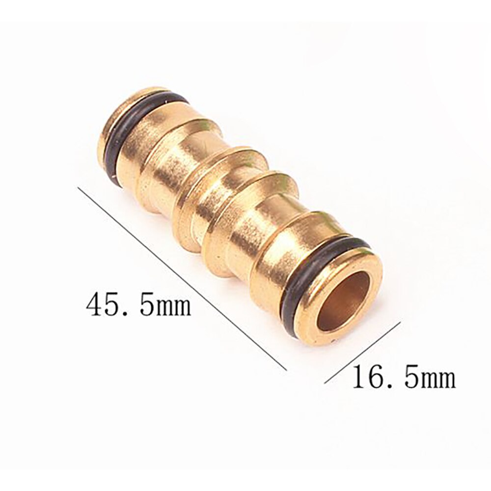 2 Pcs 2 Way Quick Coupling Brass Garden Hose Repai... – Vicedeal