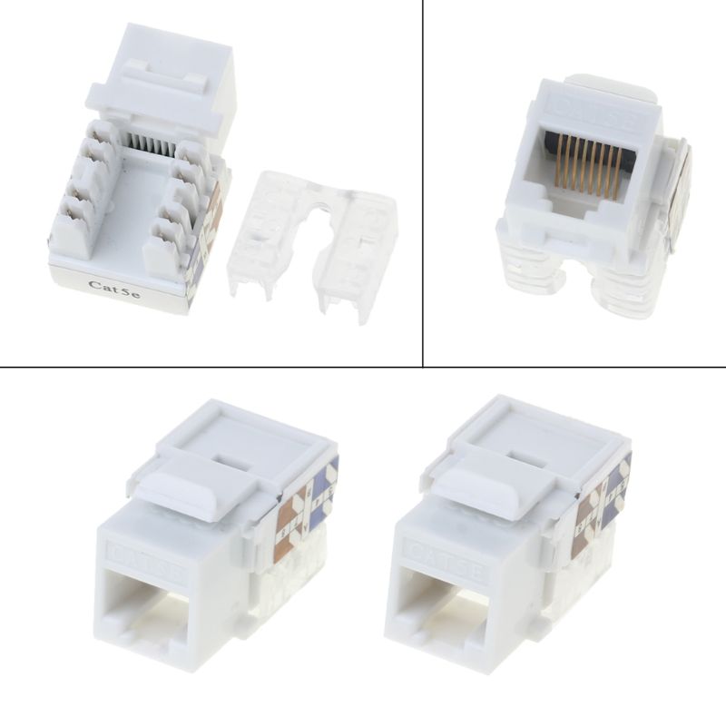 2Pcs CAT5e Network Module Information Socket RJ45 ... – Grandado