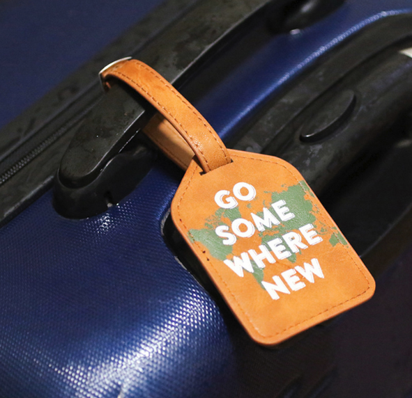 Leather Suitcase Luggage Tag Label Bag Pendant Han... – Vicedeal