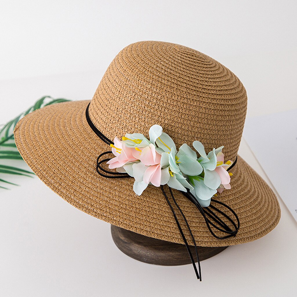 Girl Sun Hat Children Straw Hat Summer Sunscreen C... – Grandado