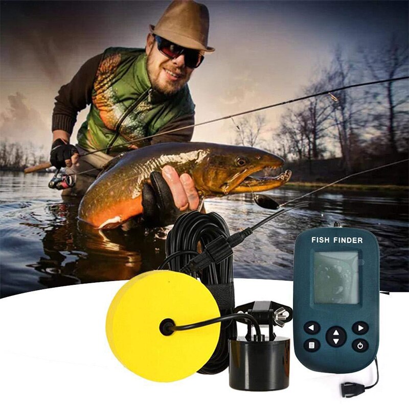Portable Wireless Fish Finder Echo-Sounder Fishing... – Grandado