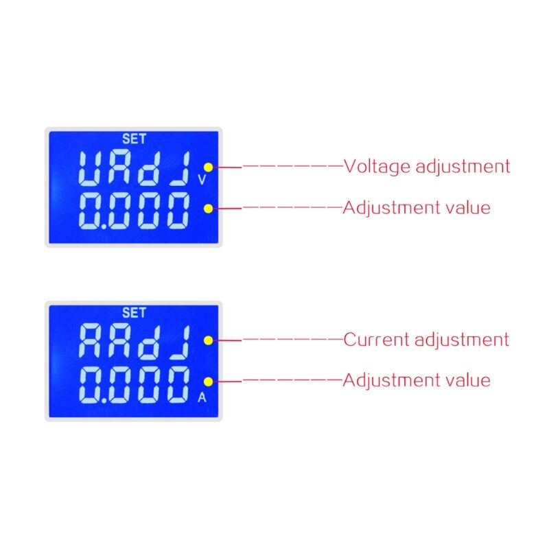 Dc 0-100v 10a lcd display digitalt voltmeter amper... – Grandado