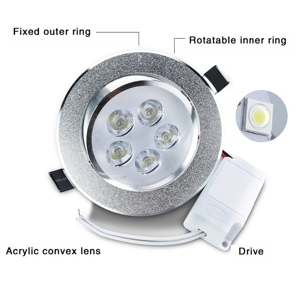 LED Spotlight 9 W-45 W Plafond Downlight Verzonken... – Vicedeal