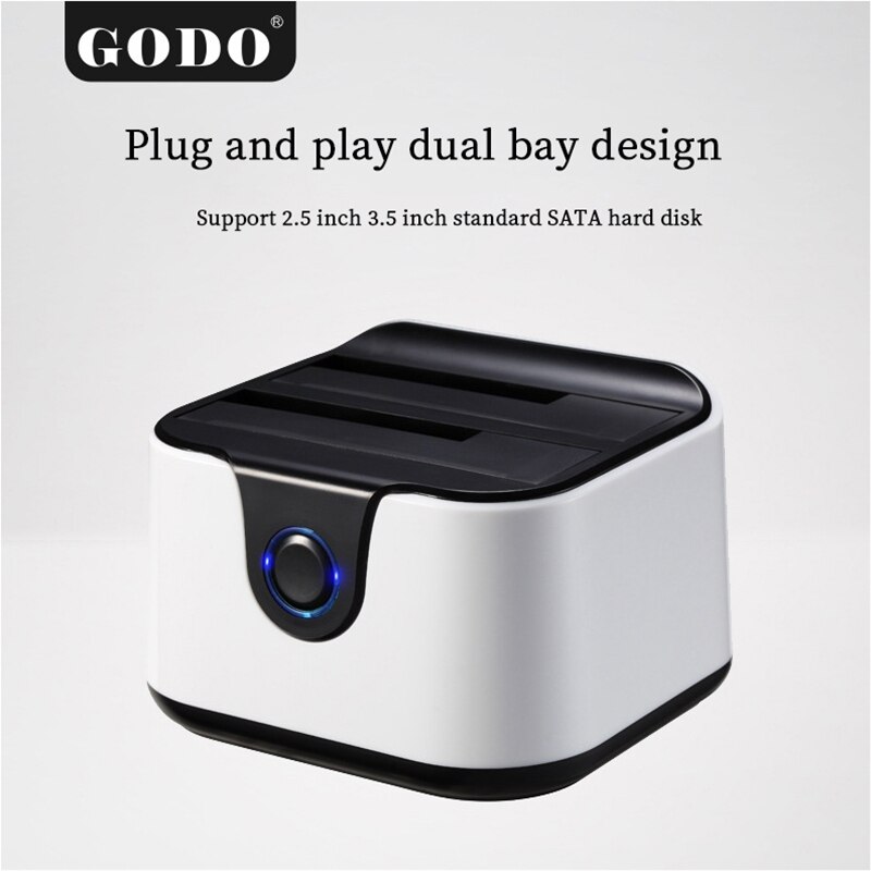 GODO SATA Hard Disk Dock Double Digit Usb3. 0 Offl... – Grandado