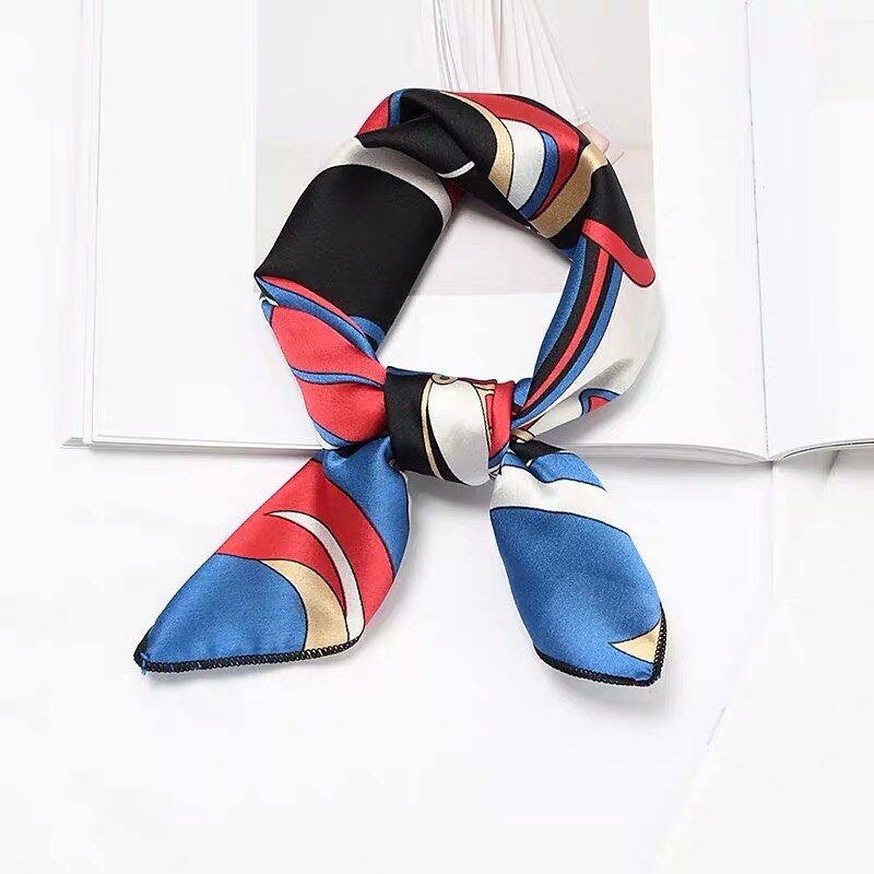2019NEW Silk Scarf Women Print Foulard Female Neck... – Grandado