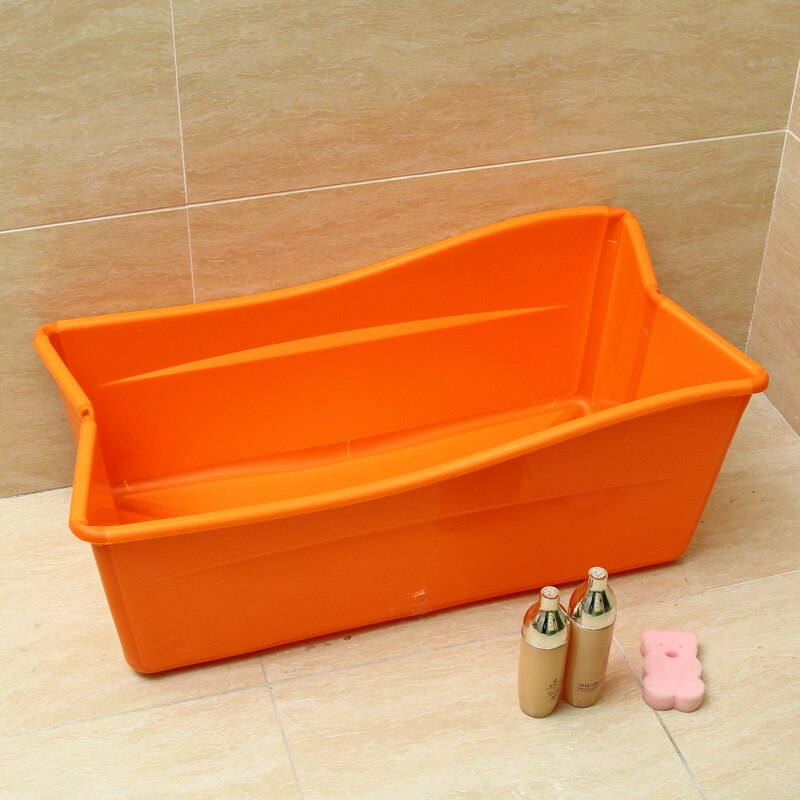 Baby Simple Folding Blue Bathtub Kids Bathroom Tub – Vicedeal