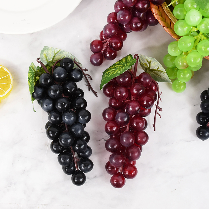 Mazos de uvas artificiales, simulación de frutas, ... – Grandado