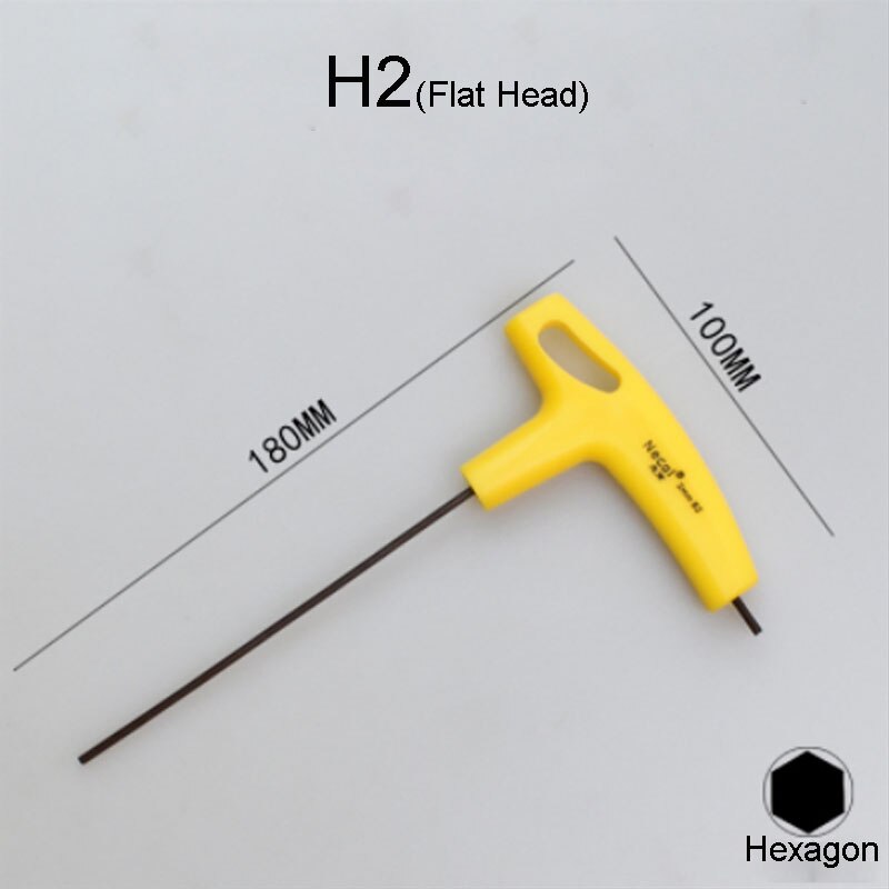 1PCS T-Handle Hex Key Wrench 400mm Flat/Ball head ... – Vicedeal