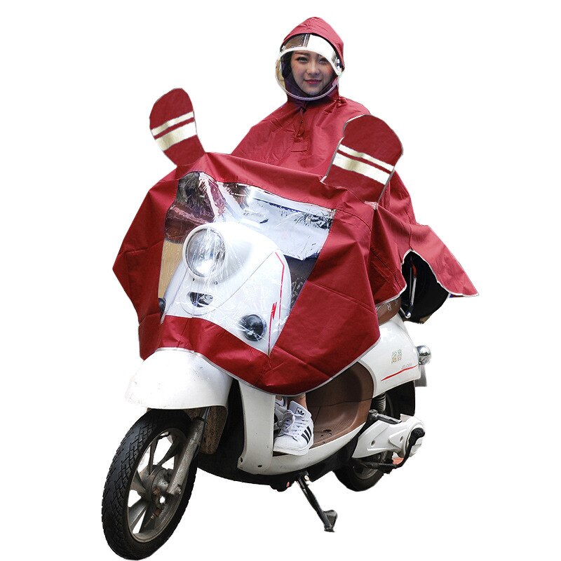 Cycling raincoat waterproof electric bicycle windp... – Grandado