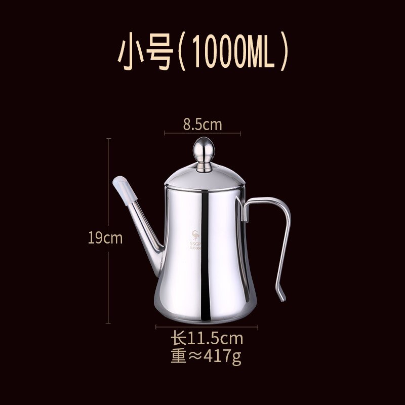 Stainless steel oil pot kitchen large capacity mul... – Grandado