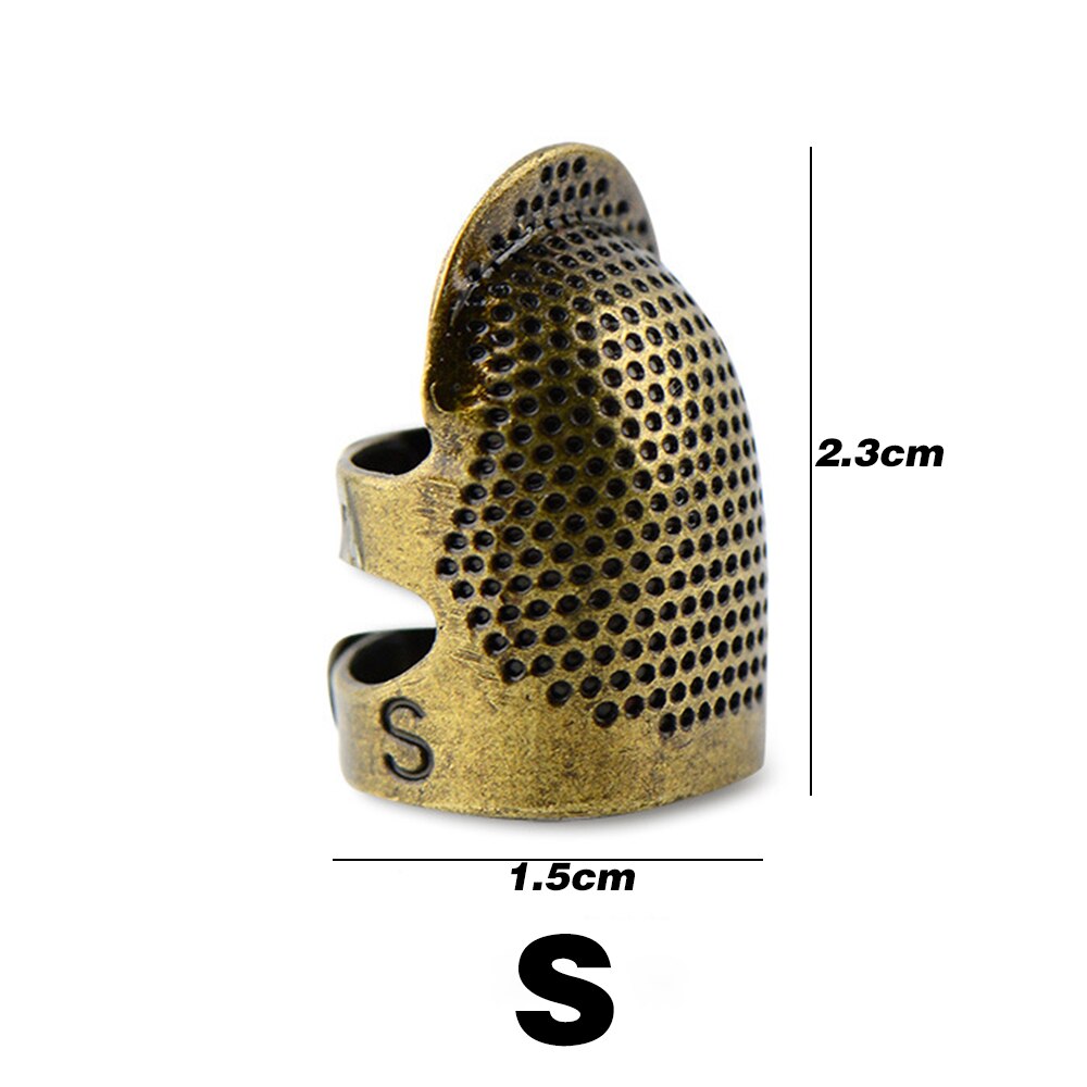 Metall retro sömnad fingerborg nålar finger vintag... – Vicedeal