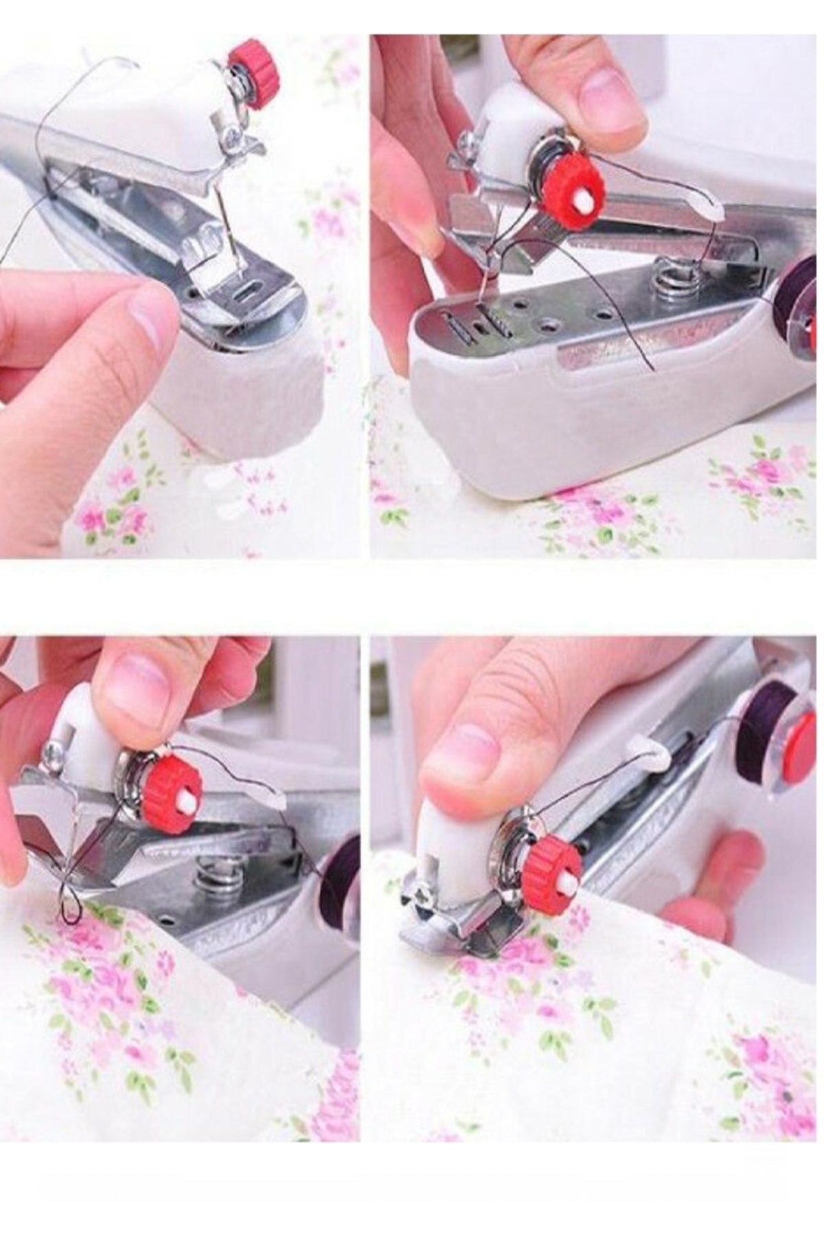 Travel Type Mini Hand Sewing Machine sewing straig... – Grandado