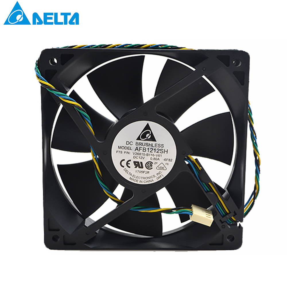 Voor delta AFB1212SH 12CM 1225 12025 120X120X25MM ... – Vicedeal