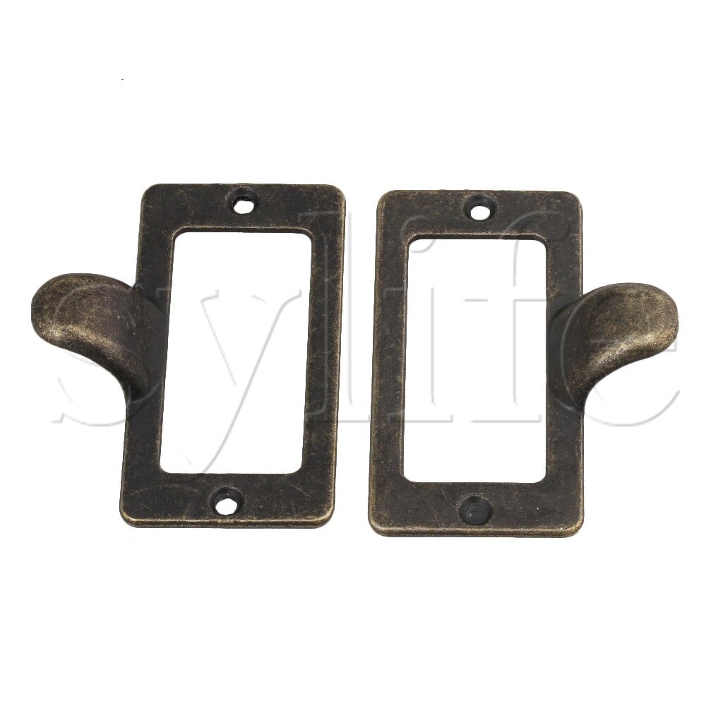 10pcs Vintage Cabinet Drawer Label Pull Handle Lab... – Vicedeal