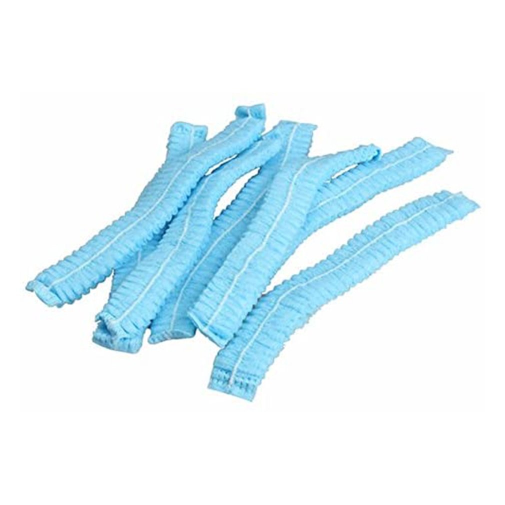 100Pcs Disposable Hat Round Non-Woven Headgear Dus... – Grandado