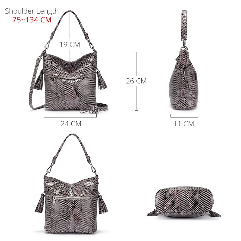 REALER shoulder bags women luxury handbag women ba... – Grandado