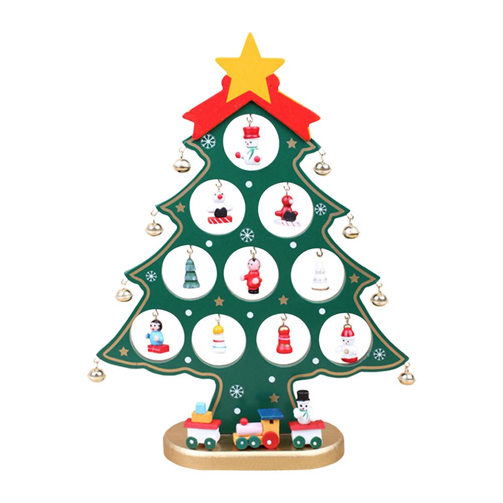 Kids Houten Kerstboom Vrolijk Kerstfeest Decoratie... – Vicedeal