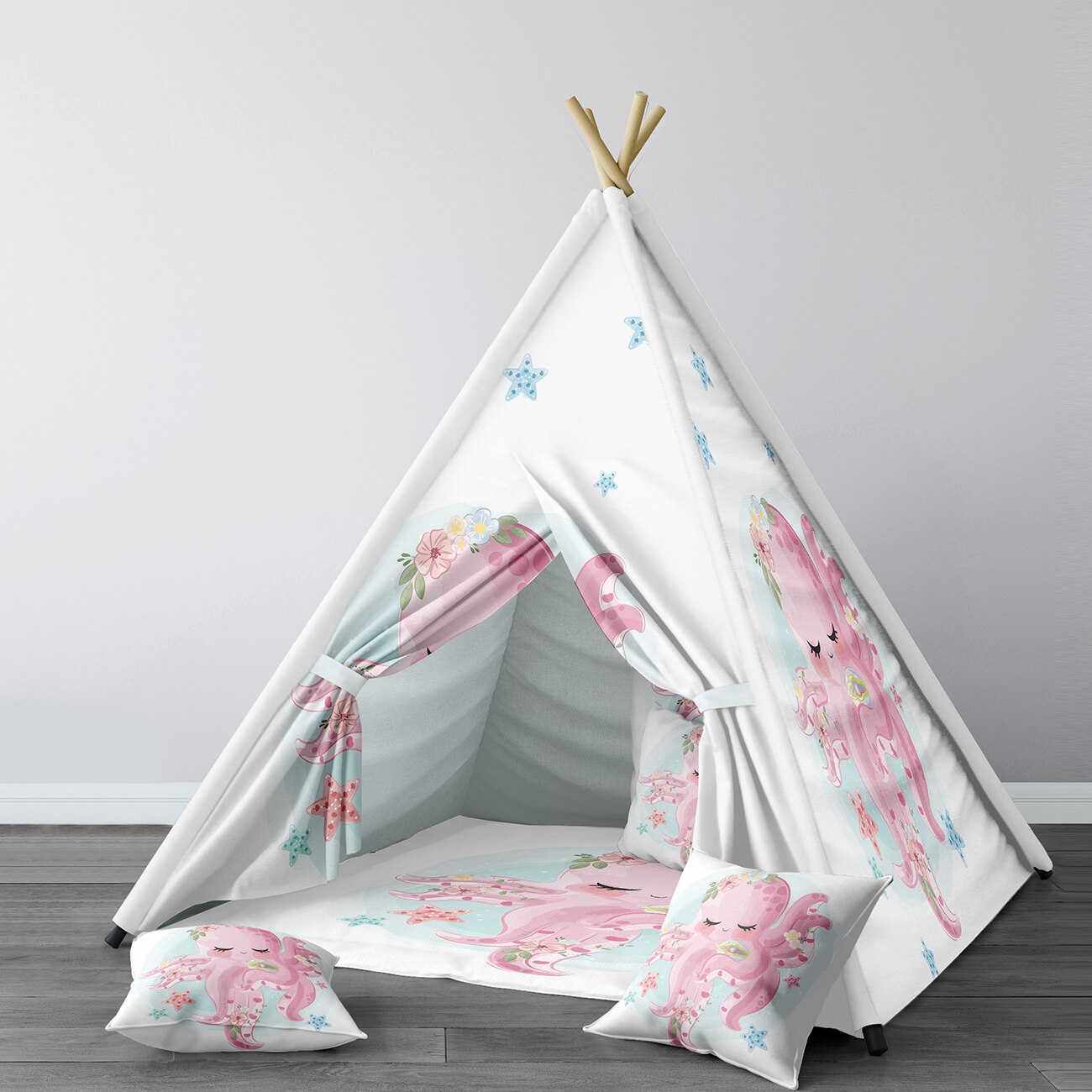 Play Tent for Kids Wigwam Portable Indoor Playgrou... – Grandado