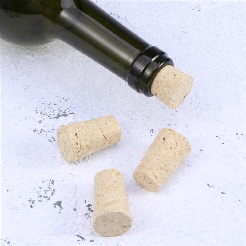 10 Pcs Natural Wooden Wine Corks Premium Straight ... – Vicedeal