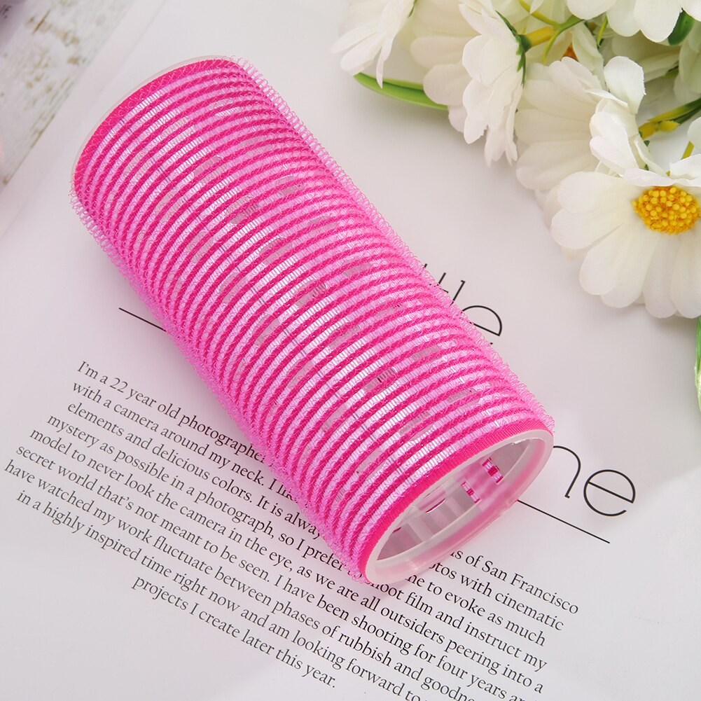 Hair Roller Roll Curler Self-adhesive Hair Rollers... – Grandado