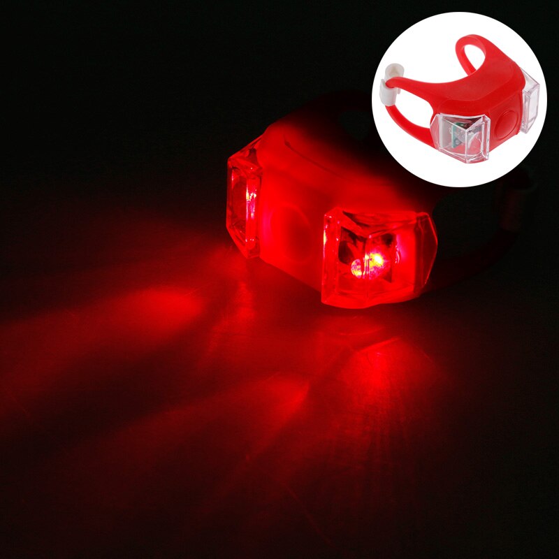 Fiets Front Light Flash 3 Modes Siliconen Led Head... – Grandado