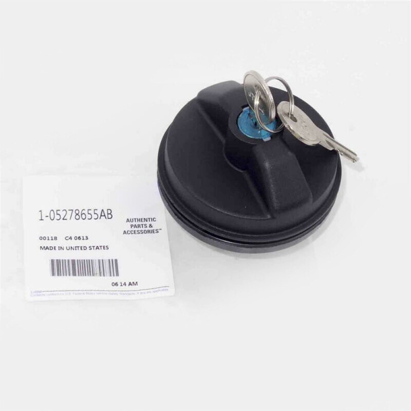 1 Pc Zwart Afsluitbare Gas Cap Met 2 Sleutels Auto... – Vicedeal