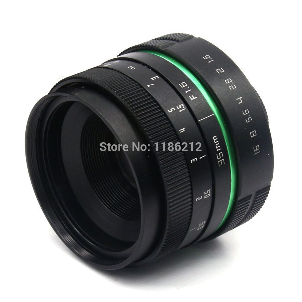ZLKC 35mm F/1.6 Micro single Camera HD Lens C Moun... – Vicedeal