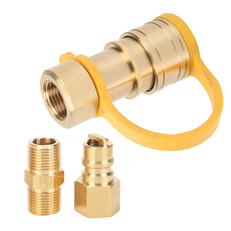 steel Outdoor Accessories 3/8in Propane Gas Quick ... – Vicedeal