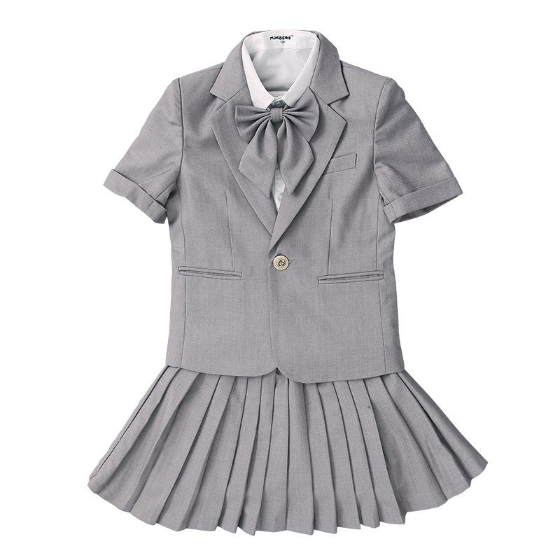 Children Korean Japanese School Uniform Kids Girls... – Grandado