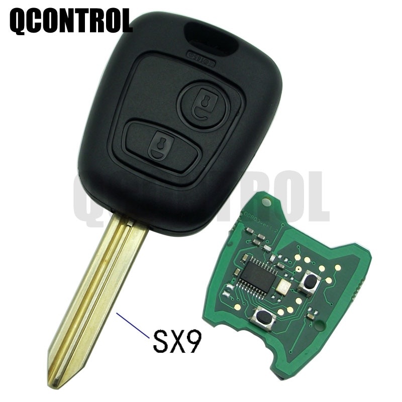 QCONTROL Car Remote Key DIY for PEUGEOT Partner Co... – Grandado