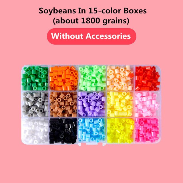 24/72 colors box set hama beads toy 2.6/5mm perler... – Grandado