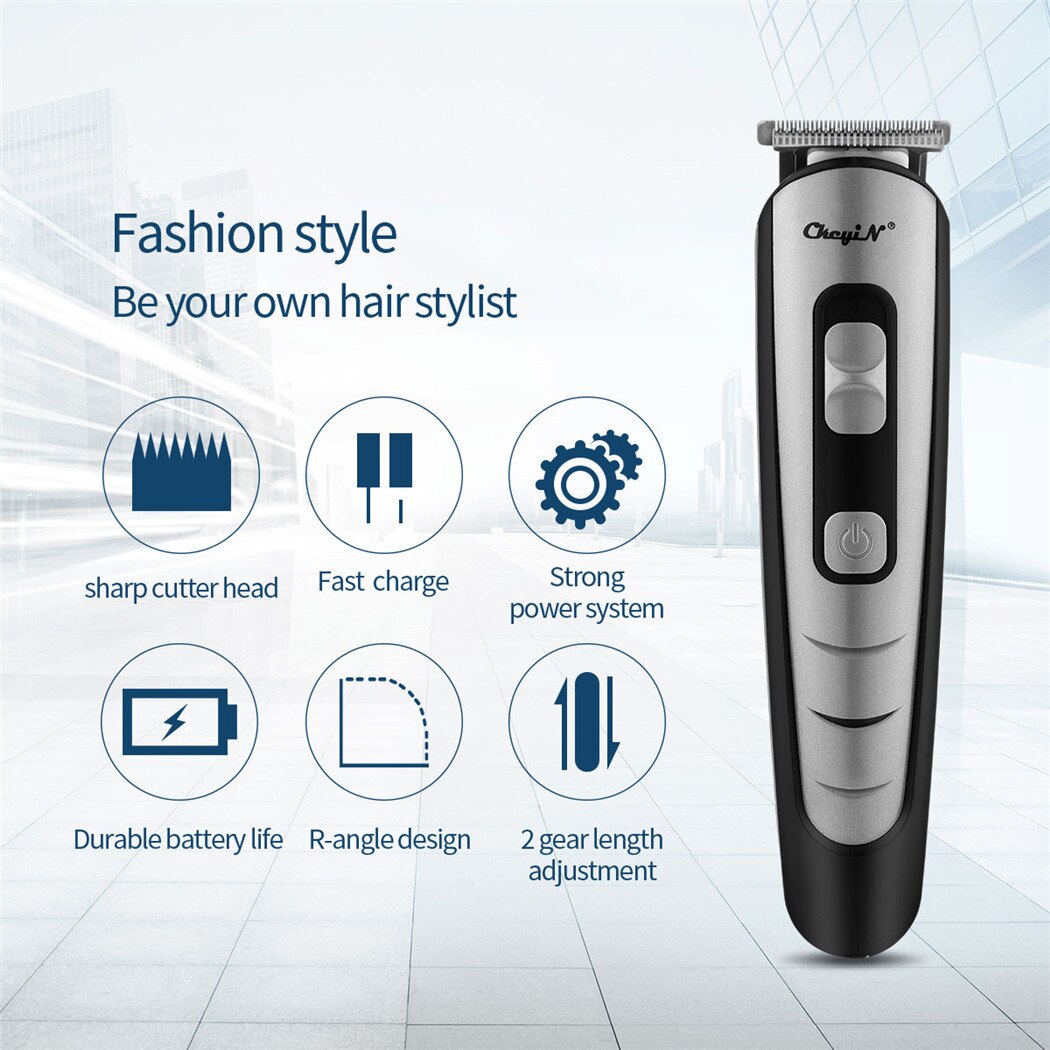 CkeyiN Rechargeable Cordless Hair Clipper Men Elec... – Vicedeal