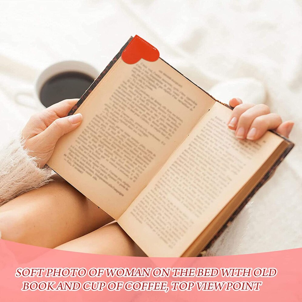 Start Van School 1 Stuks Lederen Hart Bladwijzer H... – Vicedeal