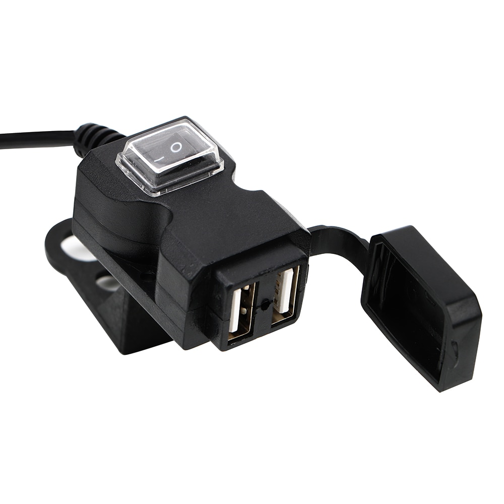 Dual USB Port 12V Waterproof Motorbike Motorcycle ... – Grandado