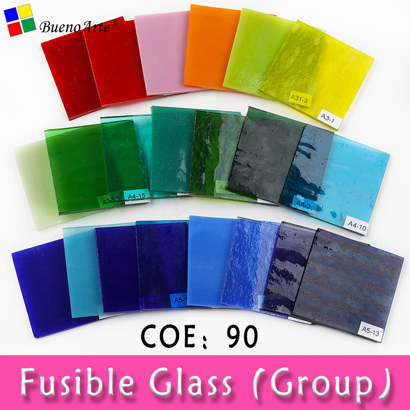 COE 90 Fusible Glass Pack Fusing Glass Transparent... – Grandado