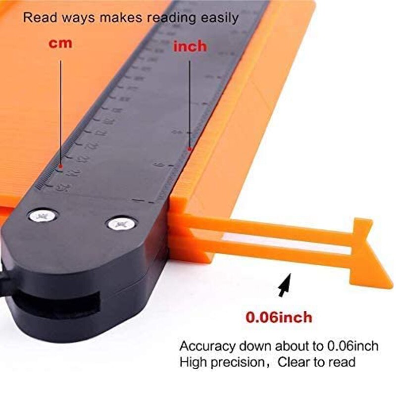 Contour Gauge with Double Lock Widen Profile Gauge Contour Duplicator ...