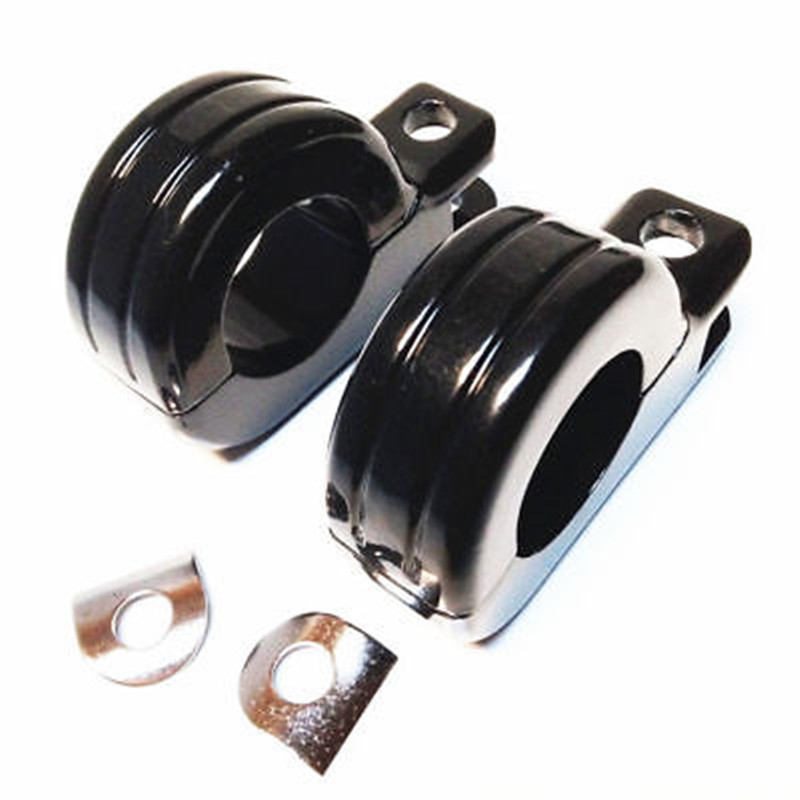 1 1/4" Engine Guard Footpeg Clamps Cruiser Ch... – Grandado