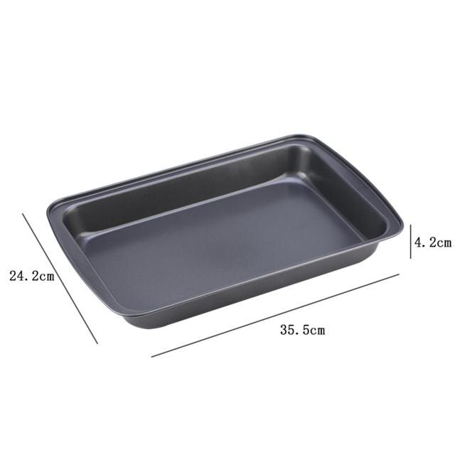 Rectangular Pan Jelly Roll Non stick Baking Pan Co... – Grandado