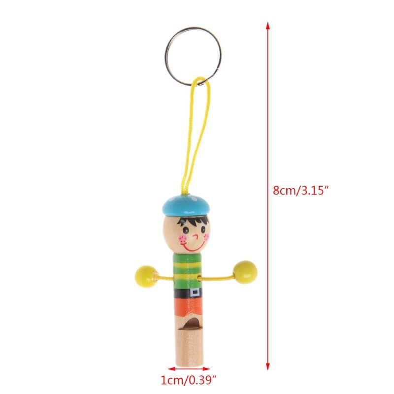 Cartoon Baby Kids Wooden Toy Mini Whistle Pirates ... – Grandado