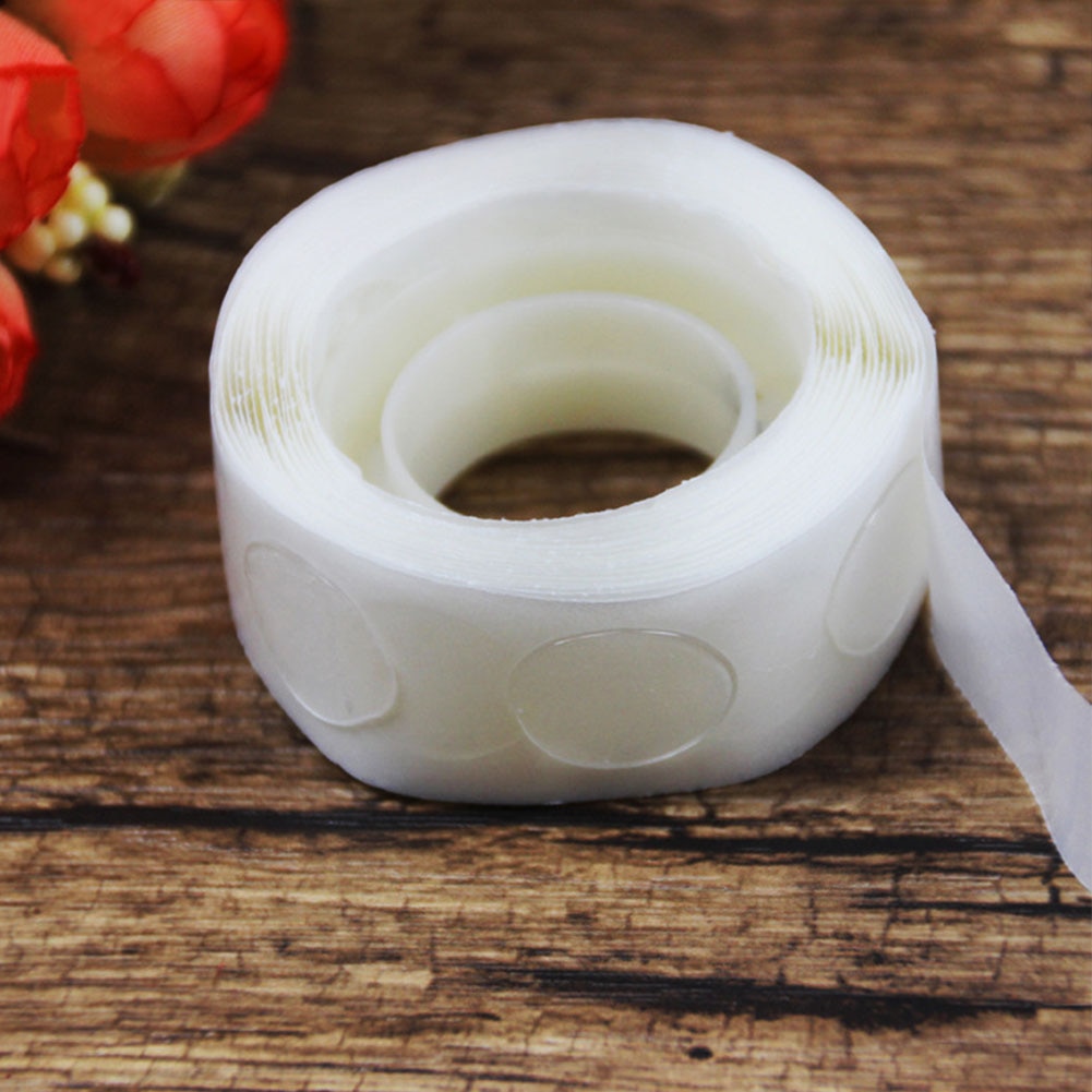 100pcs/Roll Double Sided Tapes Removable Clear Dou... – Grandado