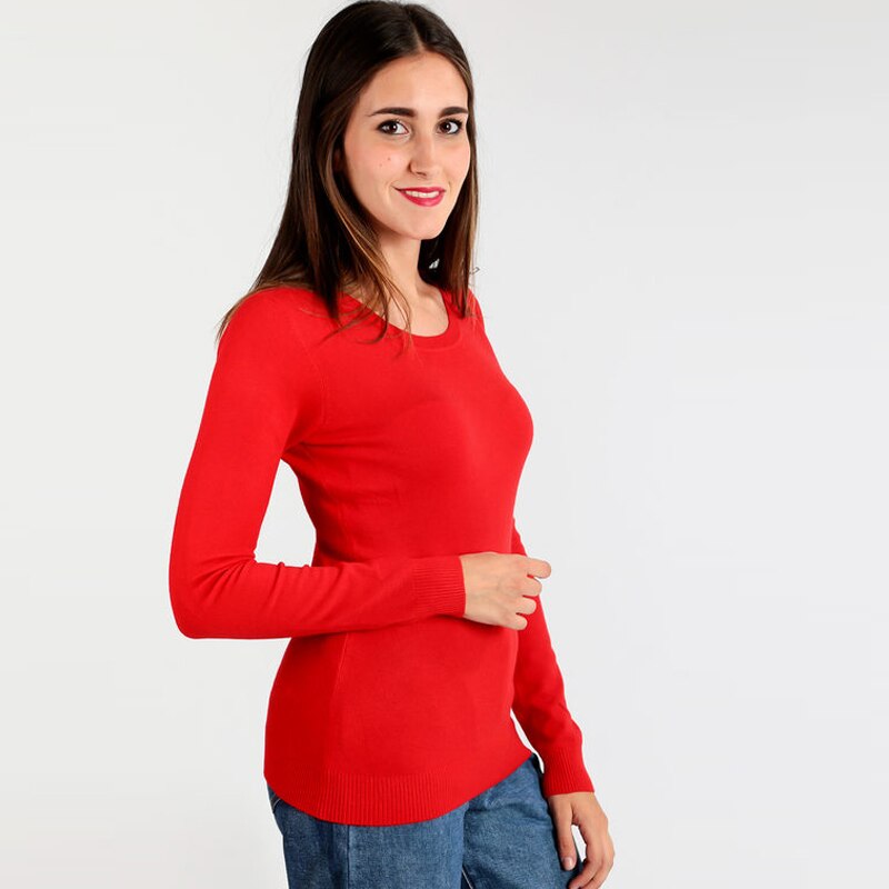 Maglioncino zachte ronde hals – Vicedeal