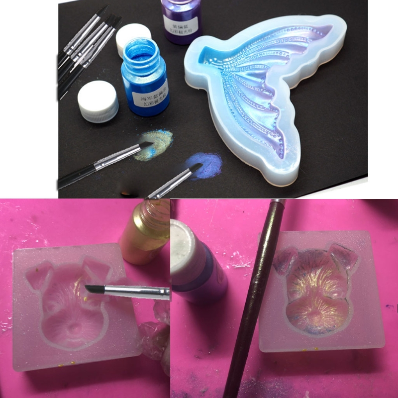 5 Styles Soft Clay Resin Smearing Sticks Epoxy Res... – Grandado