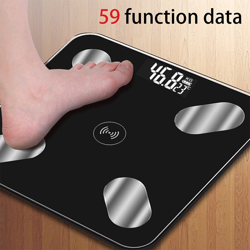 Báscula electrónica de índice de masa y grasa corp... – Grandado